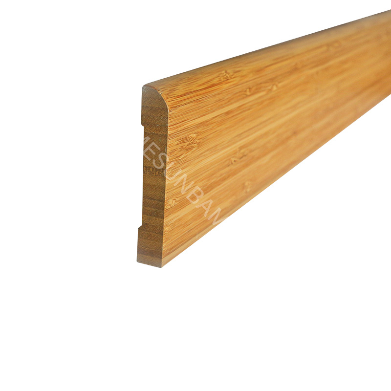 Natural Vertical Bamboo Skirting - Mesunbamboo